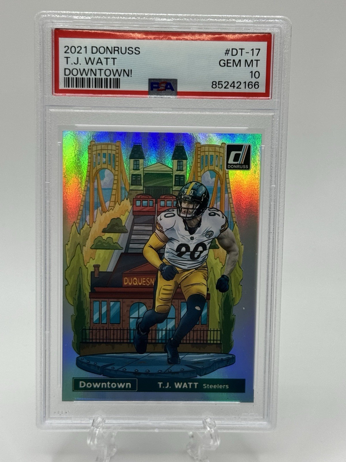 The Pittsburgh Punisher: A T.J. Watt Rookie Card Review