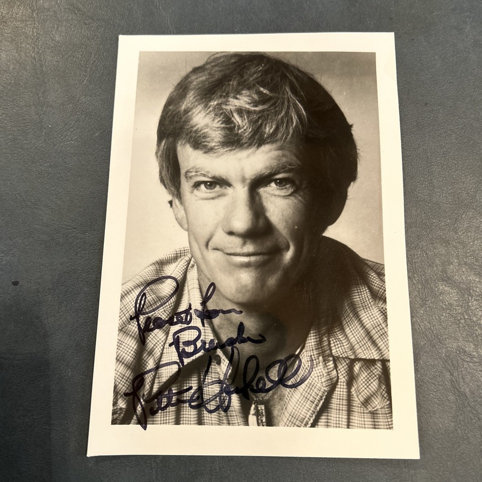 Peter Haskell Autographed 5 X 7 Photo. FREE SHIPPING | eBay