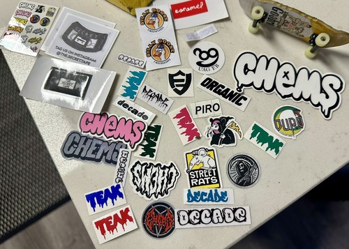 Lot Of Small Fingerboard Stickers | eBay