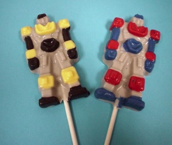Transformer Robot lollipop chocolate candy molds Lot of 3 molds | eBay