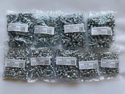 300 License Plate Screws (Pick 3 from 8 options) for Auto Dealers ...