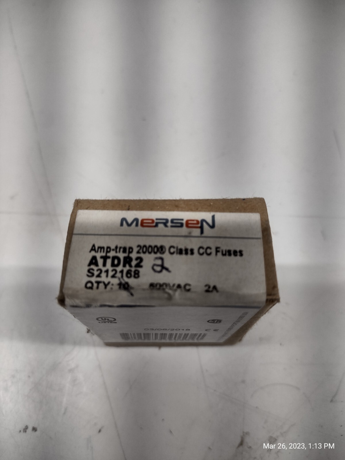 2 PCS Mersen ATDR2 ( 2 Amp ) 600VAC Time Delay Fuse NEW S212168 | eBay