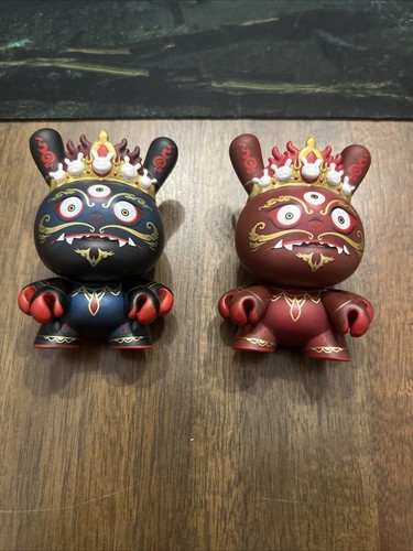 kidrobot RED MAHAKALA ☆ 3 Dunny Series 12 - ANDREW BELL 1/80 RARE ...