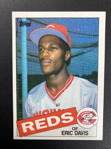1985 Topps - Eric Davis #627 Cincinnati Reds (RC) | eBay