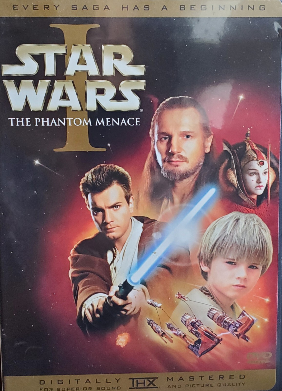STAR WARS DVD: "The Phantom Menace", EPISODE ONE, WIDESCREEN, 2 DISCS ...