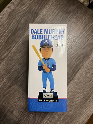 Atlanta Braves Dale Murphy Xfinity Bobblehead 2022 New With Open Box | eBay