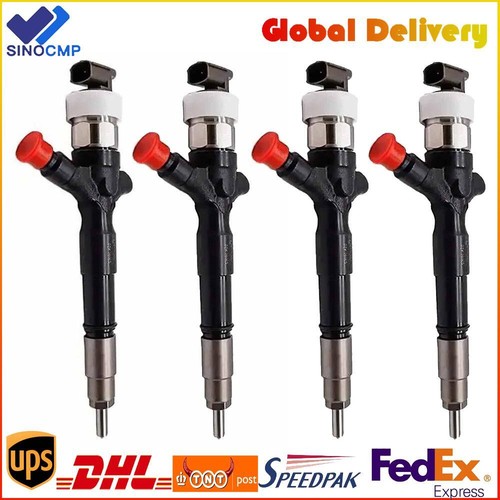 4X 095000-5921 095000-5920 Diesel Fuel Injector for Toyota Hilux 1KD ...