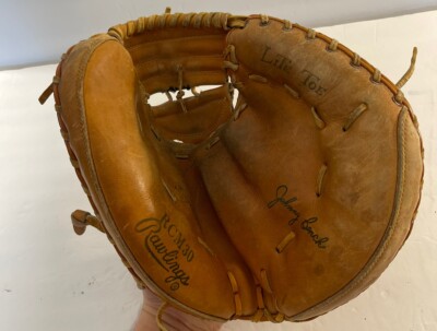 Vintage Rawlings RCM30 Professional Model Catchers Mitt Johnny Bench ...