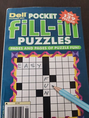Pocket Fill-In Puzzles | eBay