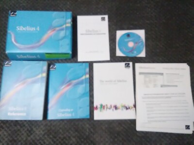 Sibelius 4 Music Notation Software CIB | eBay