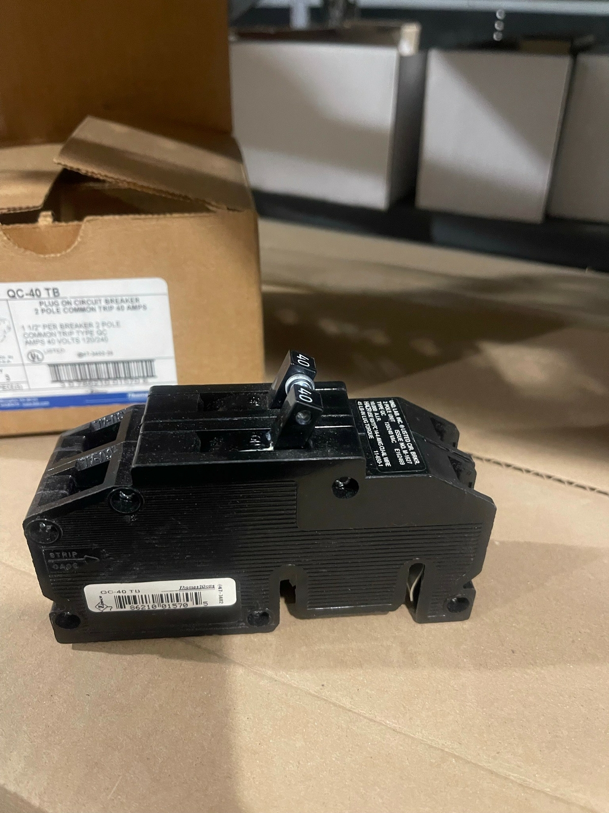 Zinsco Type Qc 40 Amp 2 Pole Circuit Breaker NOS for sale online | eBay