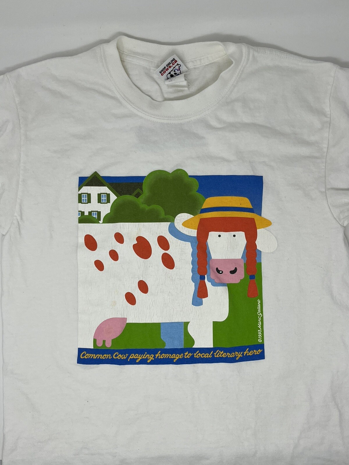 Vintage 1993 Prince Edwards Island Cows Ice Cream T S… - Gem