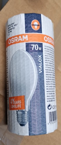 Lot de 2 Lampe Osram Vialox NAV-E 4Y (SON-E) 70W E27 | eBay