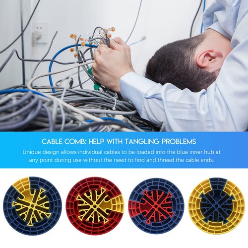 Cable Comb Tool Multifunctional Wire Dresser Network Data Management | eBay