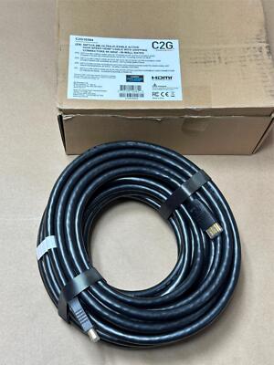50' Ultra-Flexible Active High Speed HDMI Cable w/ Gripping Connector ...