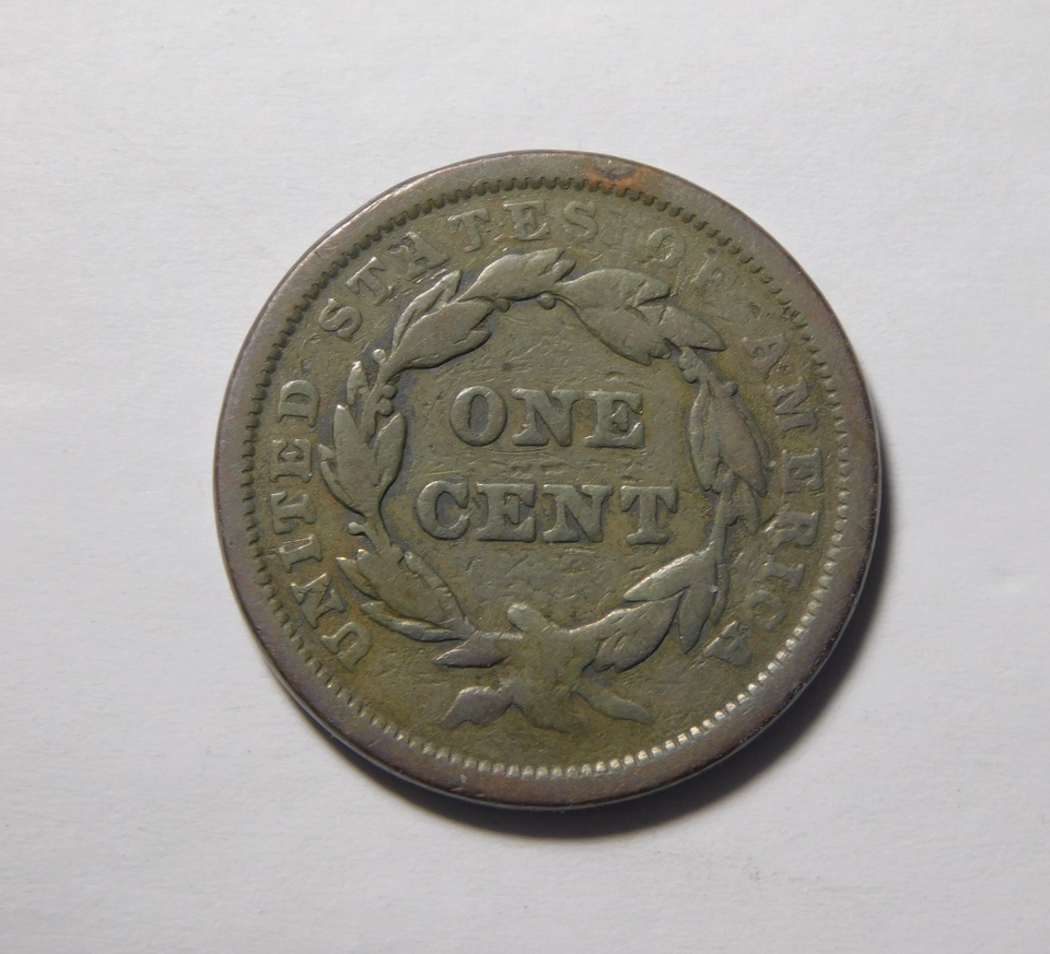 NICE 1840 LARGE CENT 100% ORIGINAL VG CHOCOLATE BROWN !!!!! ONLY $44.00 ...