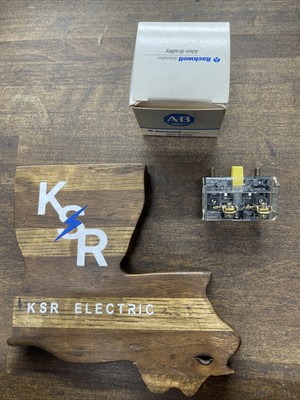 *NEW* ALLEN BRADLEY 800T-XD1 Shallow Contact Block Series D NEW IN BOX ...