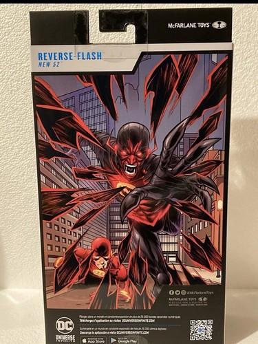 McFarlane DC Multiverse New 52 REVERSE-FLASH Platinum Edition Figure | eBay