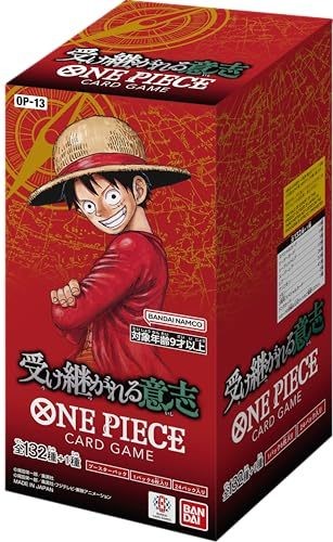 One Piece Card Game OP-13 Booster Box Inherited Will Factory Sealed ...