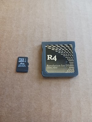 R4 Revolution For Nintendo DS for Micro SD Card NDSL/NDS 4gb Micro SD ...