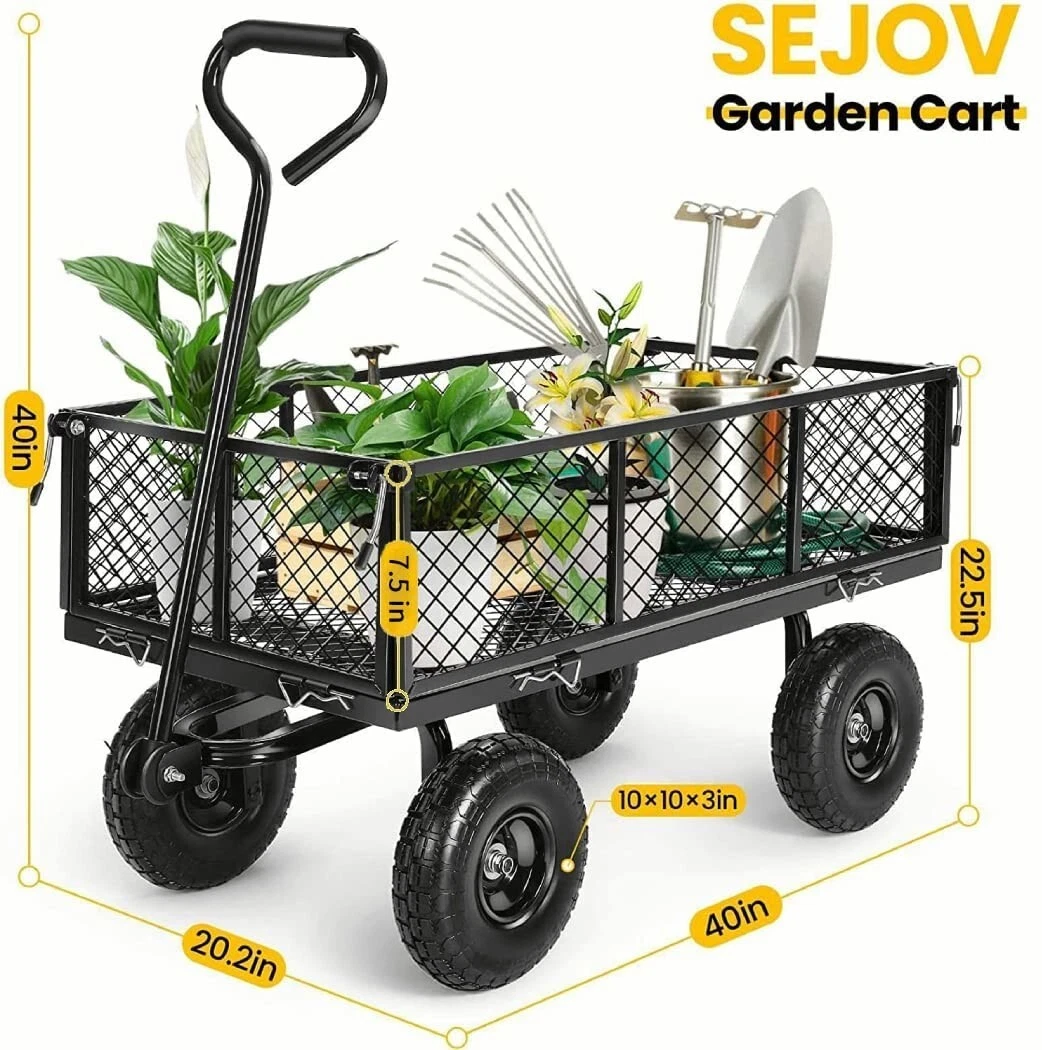 Steel Garden Wagon