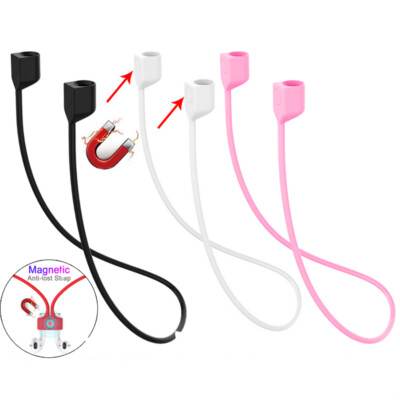 Anti Lost Strap Earphone Rope Holder Cable Magnetic Silicone For ...