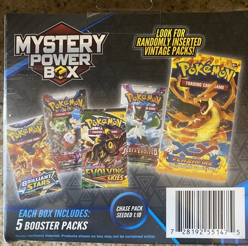 Pokemon Mystery Power Box Chase Pack Seeded 1:10 (5 Booster Packs) | eBay