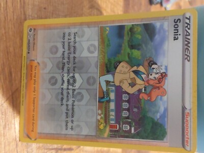 Trainer Sonia REVERSE FOIL - 065/073 perfect condition | eBay