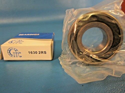 ITC, 1630 2RS, Extra Light Inch Series Ball Bearing, 1630-DCTN, Double ...