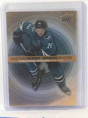 San Jose Sharks - Jonathan Dahlen - 22/23 UD Tim Horton's - Inmotion ...