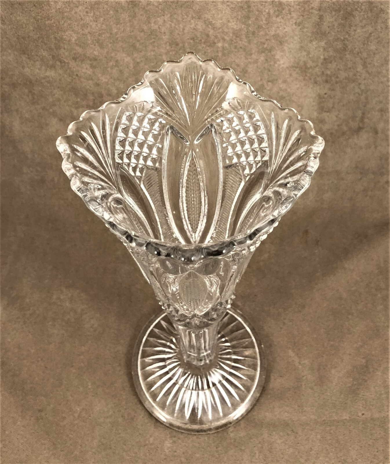 Antique EAPG McKee Glass JUBILEE aka Hickman 10" Bud Vase | eBay