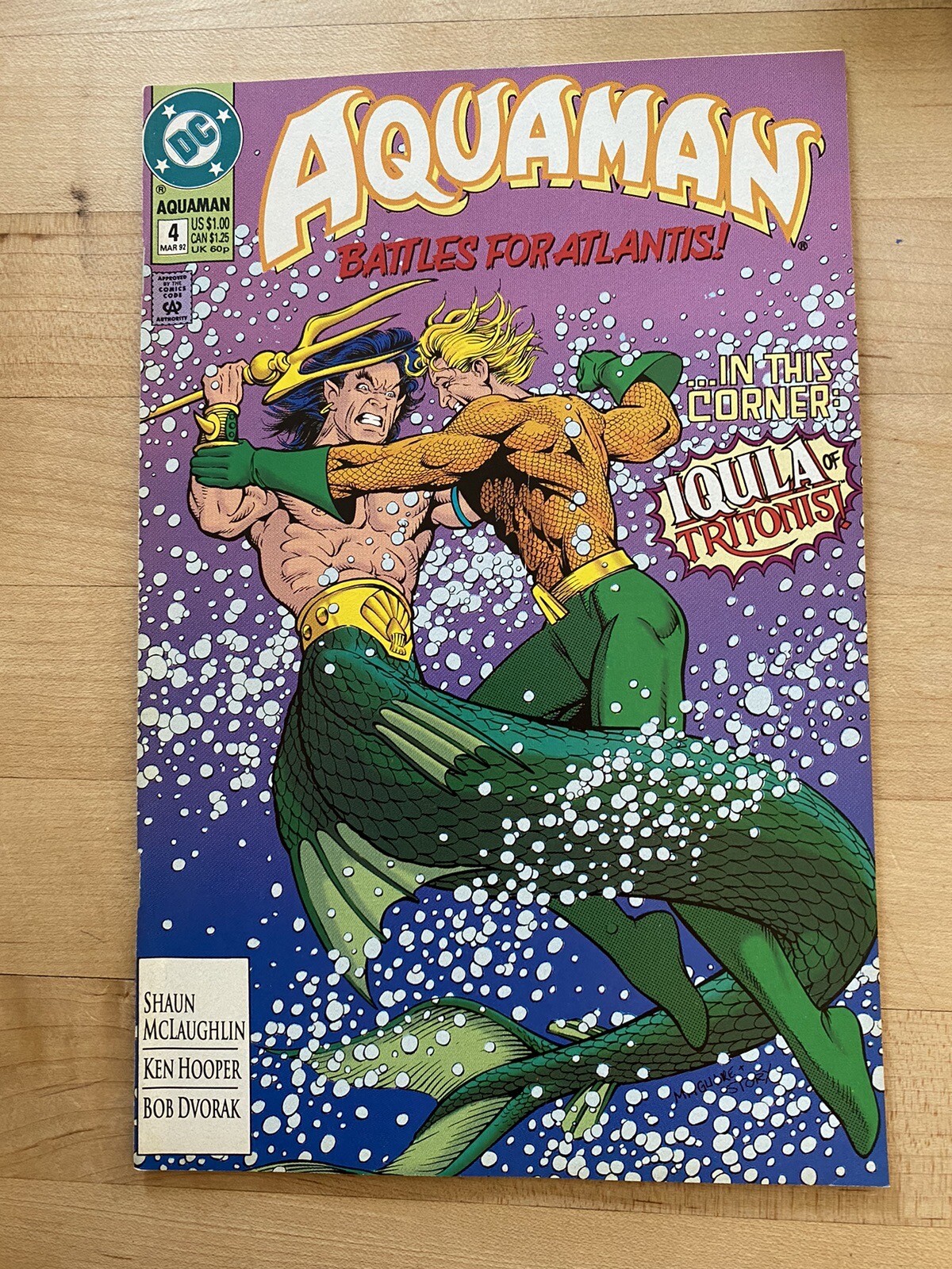 AQUAMAN #4 - THE BATTLE FOR ATLANTIS! DC COMICS, MERA, JUSTICE LEAGUE ...
