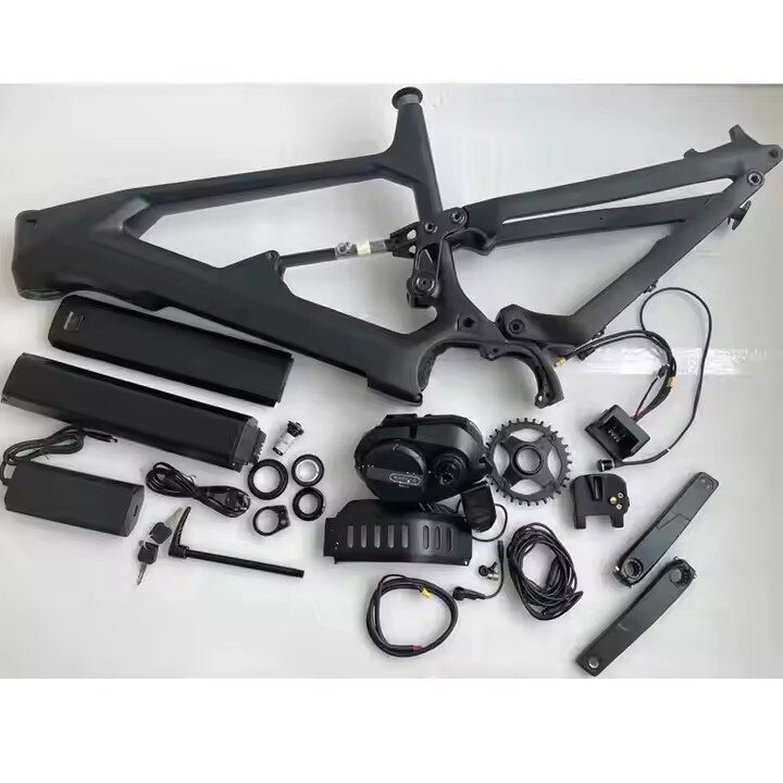 Dengfu Fat Tire Bike Frame E10 Front Triangle and E23 Fat Tire Rear ...