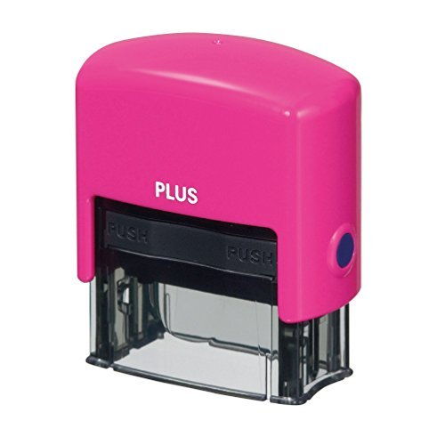 New Plus Personal Information Protection Stamp IS-200CM 37-170 Pink ...