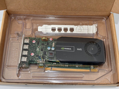 PNY NVS 510 GDDR3 Low Profile 2GB PCIe 4x Mini DisplayPort Graphics ...