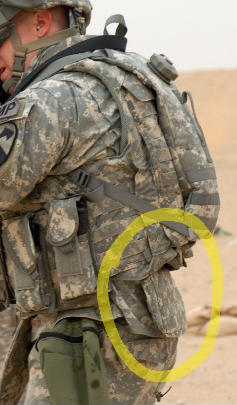 USGI Army Lower Back Protector W/ Insert - GREAT CONDITION | eBay