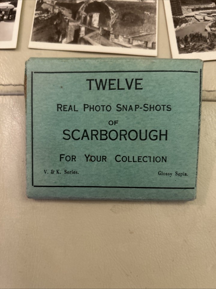 Twelve Real Phot Snap-shots of Scarborough Yorkshire V&K Series | eBay UK