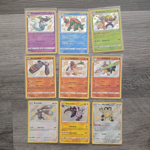 Shining Fates Baby Shiny Vault Holo Lot 9 Pokemon Cards No Duplicates ...