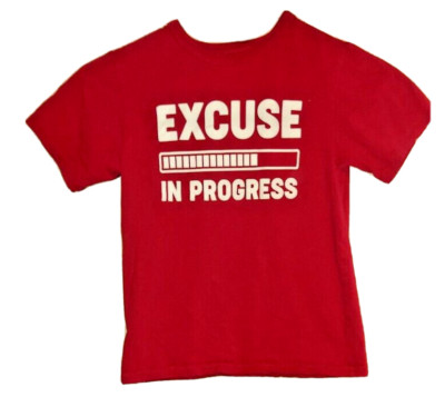 "Excuse Now Loading. Please Wait" boys Graphic Print T-Shirt, small ...