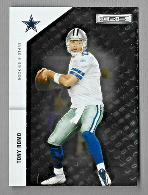 TONY ROMO 2011 ROOKIES AND STARS LONGEVITY SP INSERT CARD #42 223/249 ...