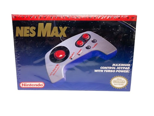 Nintendo NES Max Controller Factory Sealed Vintage 1990 45496620059| eBay