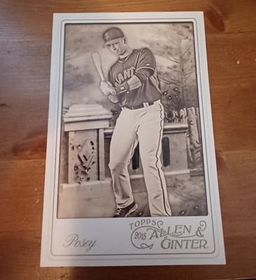 2015 Allen & Ginter Box Topper B-11 Buster Posey | eBay
