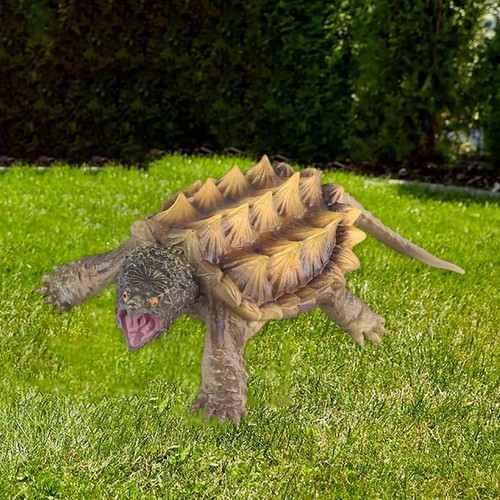 Snapping Turtle Figure Playset Kids Early Educational Toy Figurine for ...