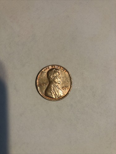 ERROR! 1979 Rare No Mint Mark Wide/ Double AM Lincoln Penny One Cent | eBay