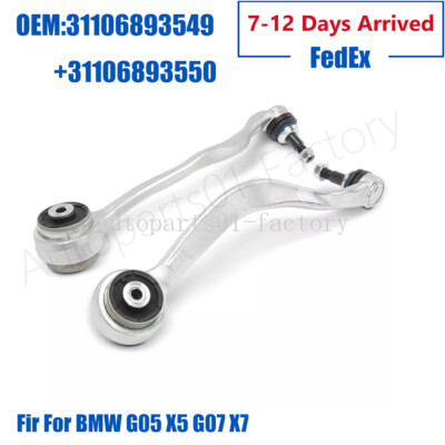 Front Left & Right Forward Lower Control Arm Fit For BMW G05 X5 G07 X7 ...