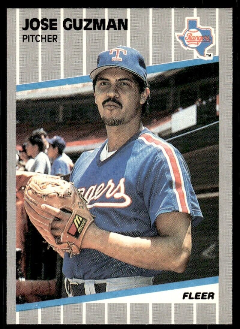 1989 Fleer - #520 Jose Guzman for sale online | eBay