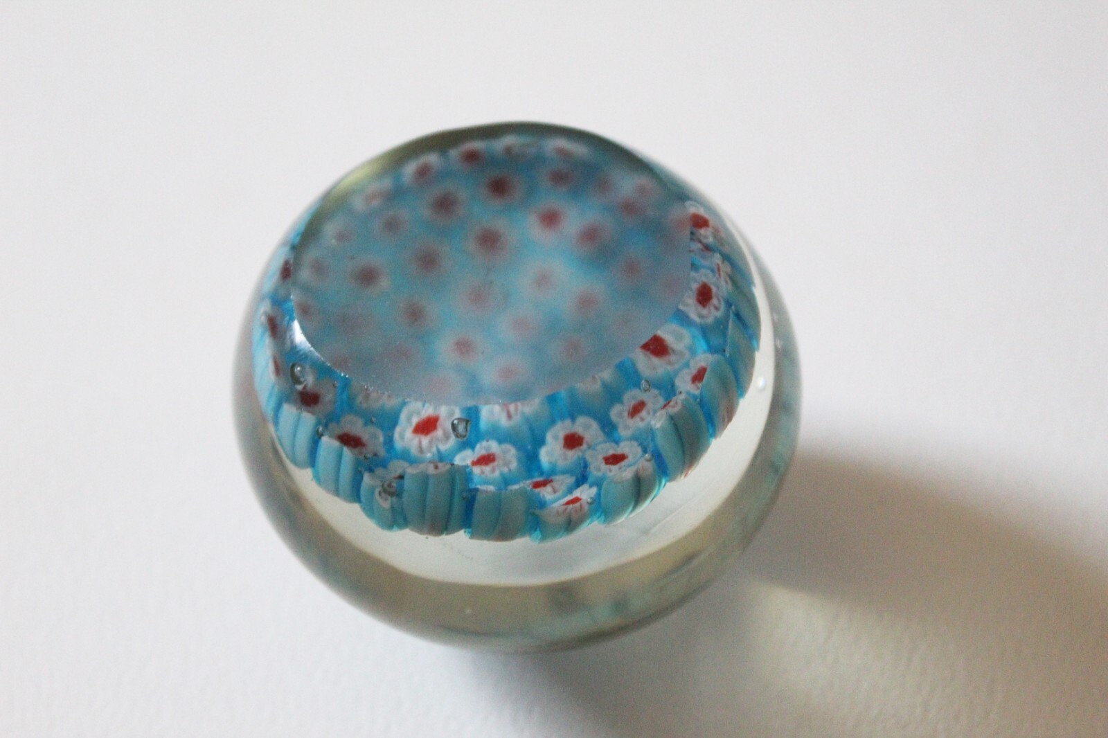 Murano Archinede Seguso millefiori paperweight from prominent estate | eBay
