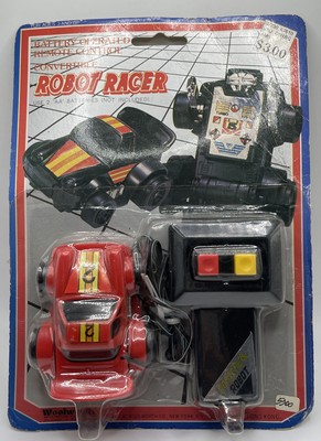 Robot Racer Porsche Battery Operated Remote Control Car To Robot | eBay