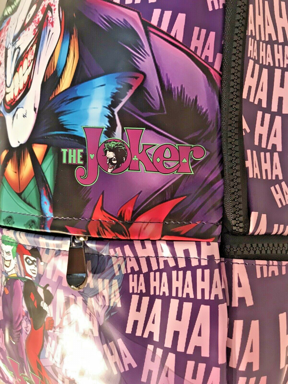 The Joker Backpack School Travel Bag DC Comics Movie Superhero Cartoon ...