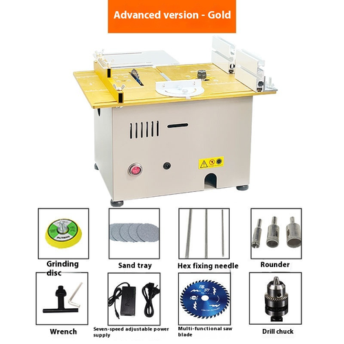220V Multifunctional Table Saw Mini Diy Woodworking Jade Cutting ...